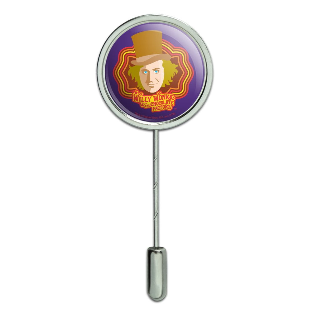 Willy Wonka and the Chocolate Factory Willy Wonka Stick Pin Stickpin ...