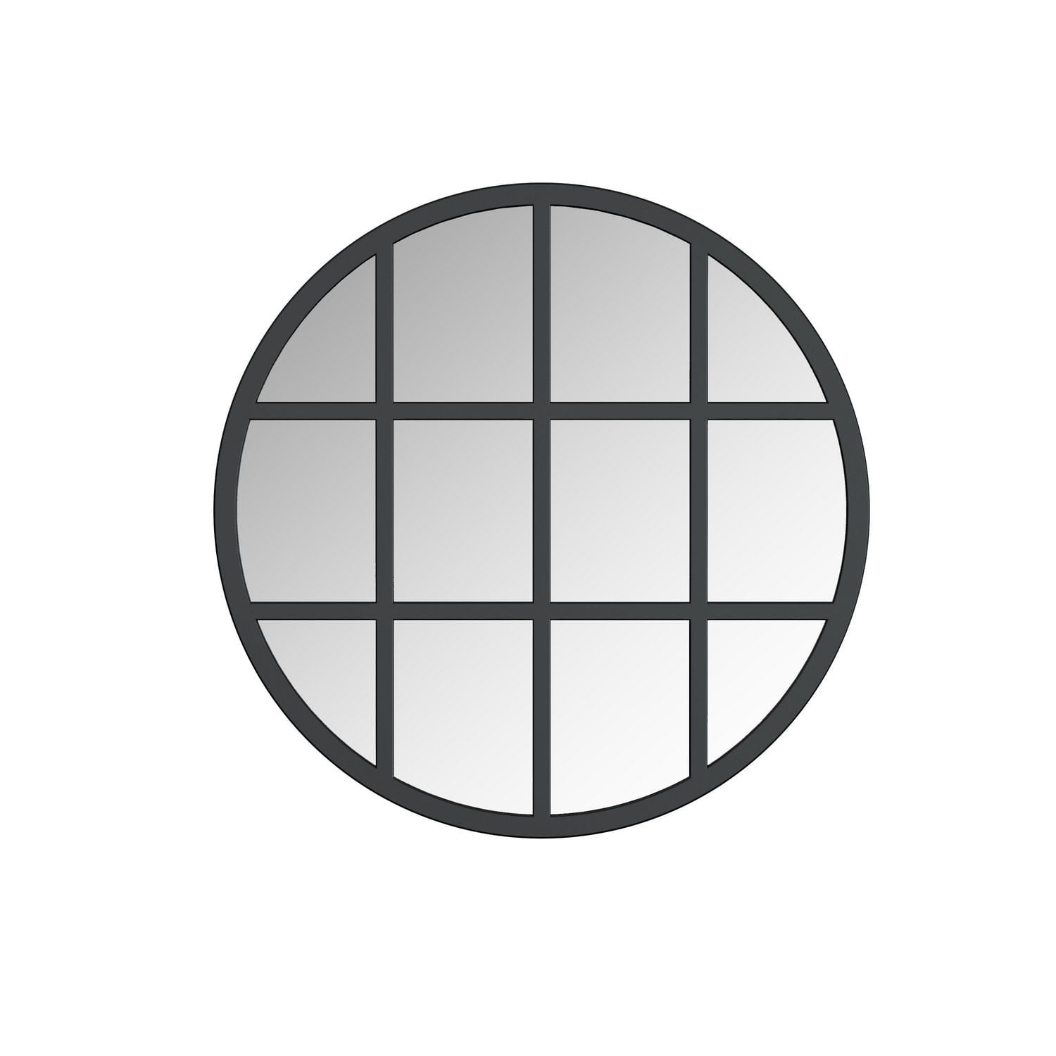 Click here for A & e Bath And Shower Shapoval Black Window Mirror... prices