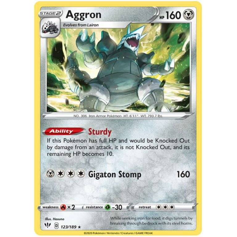 Aggron Ex Card