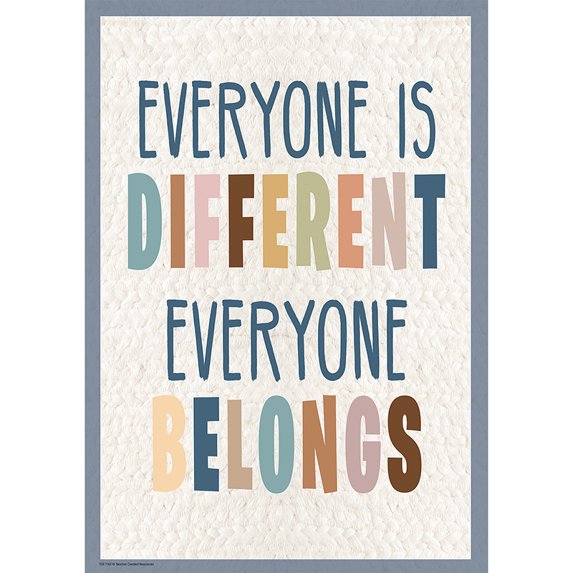 Everyone is Different, Everyone Belongs Positive Poster | Bundle of 10 ...