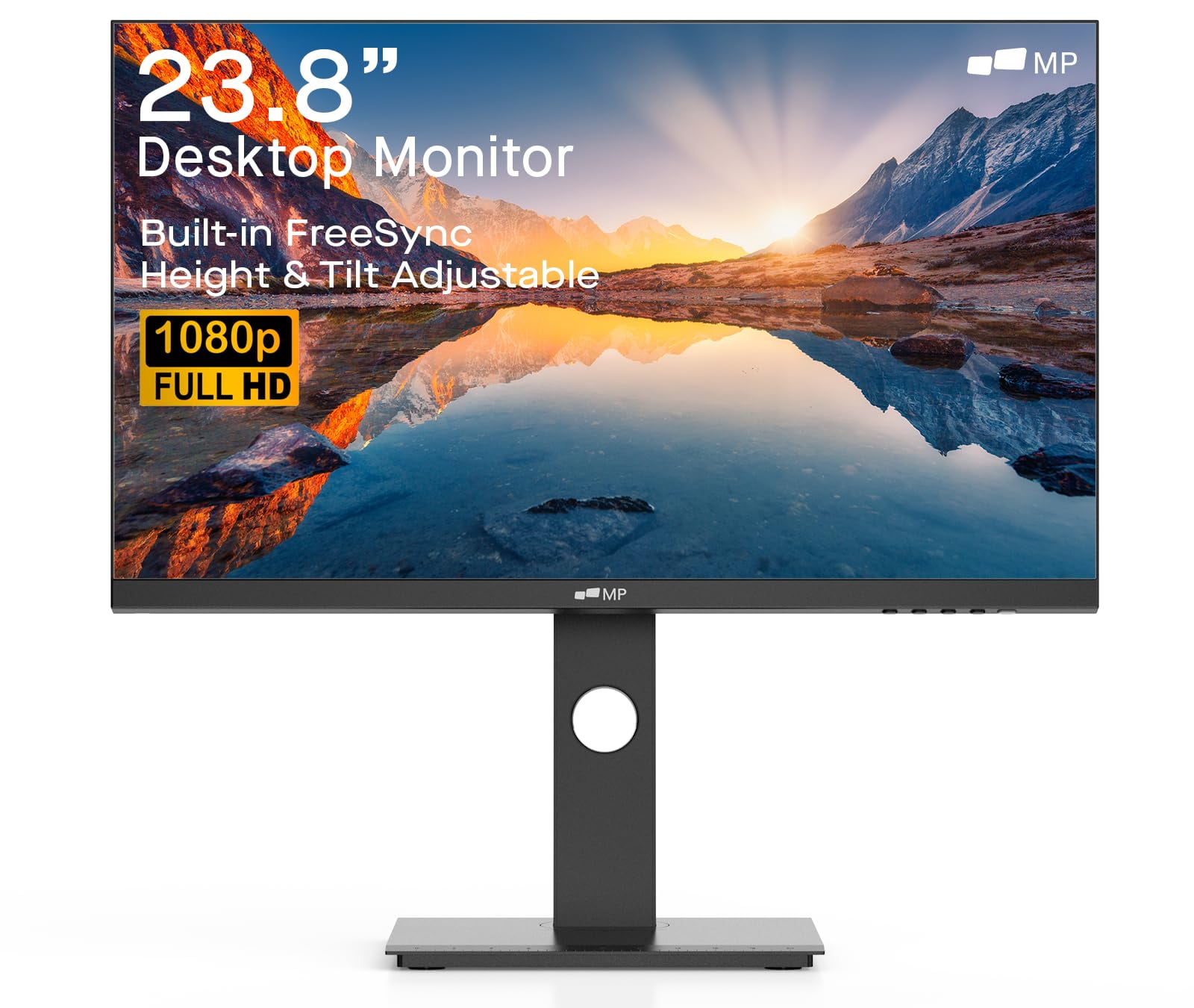 New Mobile Pixels 23.8'' Computer Monitor, 75Hz FHD1080P IPS Monitors ...