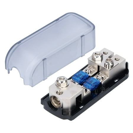 Fuse Box, Plastic 2 Way Car Fuse Holder, Fuse Holder Box Car Fuse Case ...