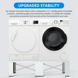 Walmart 2-in-1 Heavy Duty Washing Machine Stand, 28" Washer Dryer ...
