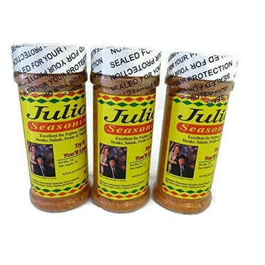 Julio's Famous Tex-Mex Flavor Seasoning, Ideal for Tacos, 8 Oz ...