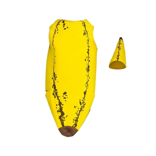 Banana Costume Halloween Fruit Cosplay Costume Cartoon Decorative Fruit ...