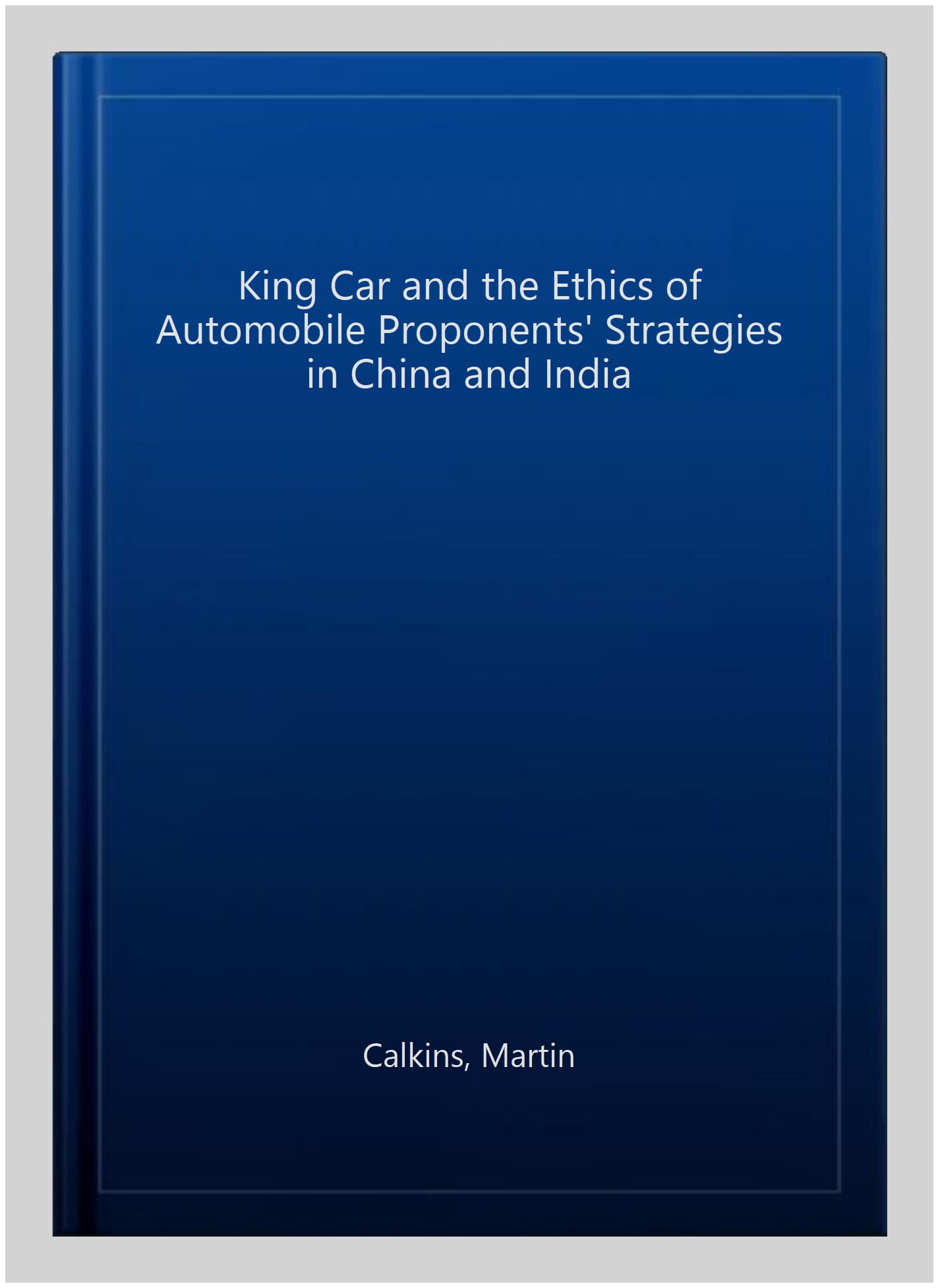 Pre-Owned King Car and the Ethics of Automobile Proponents' Strategies ...