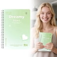 A5 Spiral Notebook, Hardcover Notebook Wear Smooth Writing, Dreamy ...