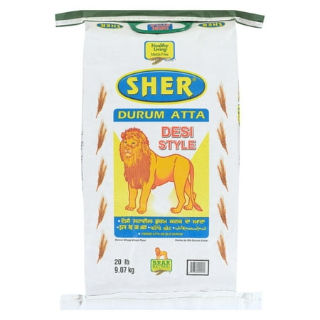 Sher Desi Durum Flour - W, Durum wheat flour - Walmart.ca
