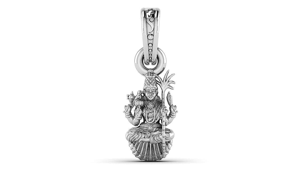 diollo Sterling Silver (92.5% purity) Spiritual Swami Samarth Pendant ...