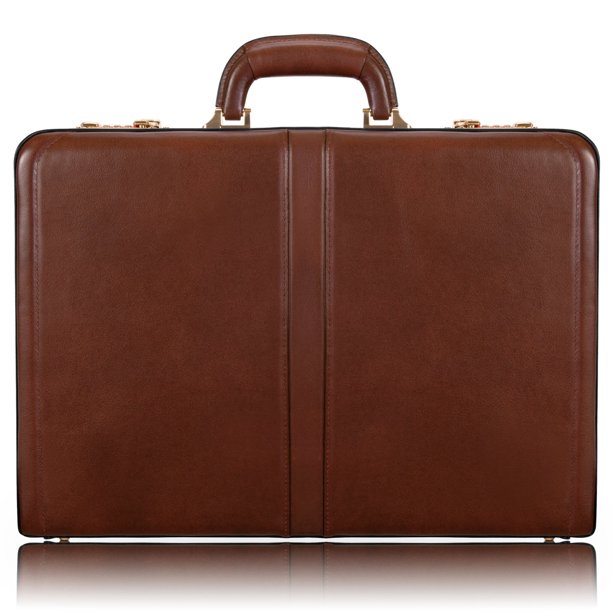 Harper Expandable Attache Case, Brown - Walmart.com