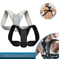 Back Posture Corrector Adjustable Neck Brace Training Equipment Home ...