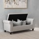 Keiko Tufted Storage Bench with Arms - Walmart.com