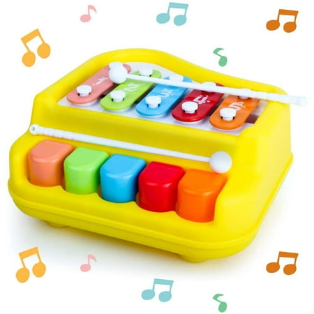 Baby Piano Toy for Toddlers 1-3 Years Old, Baby Xylophone Musical Toys ...