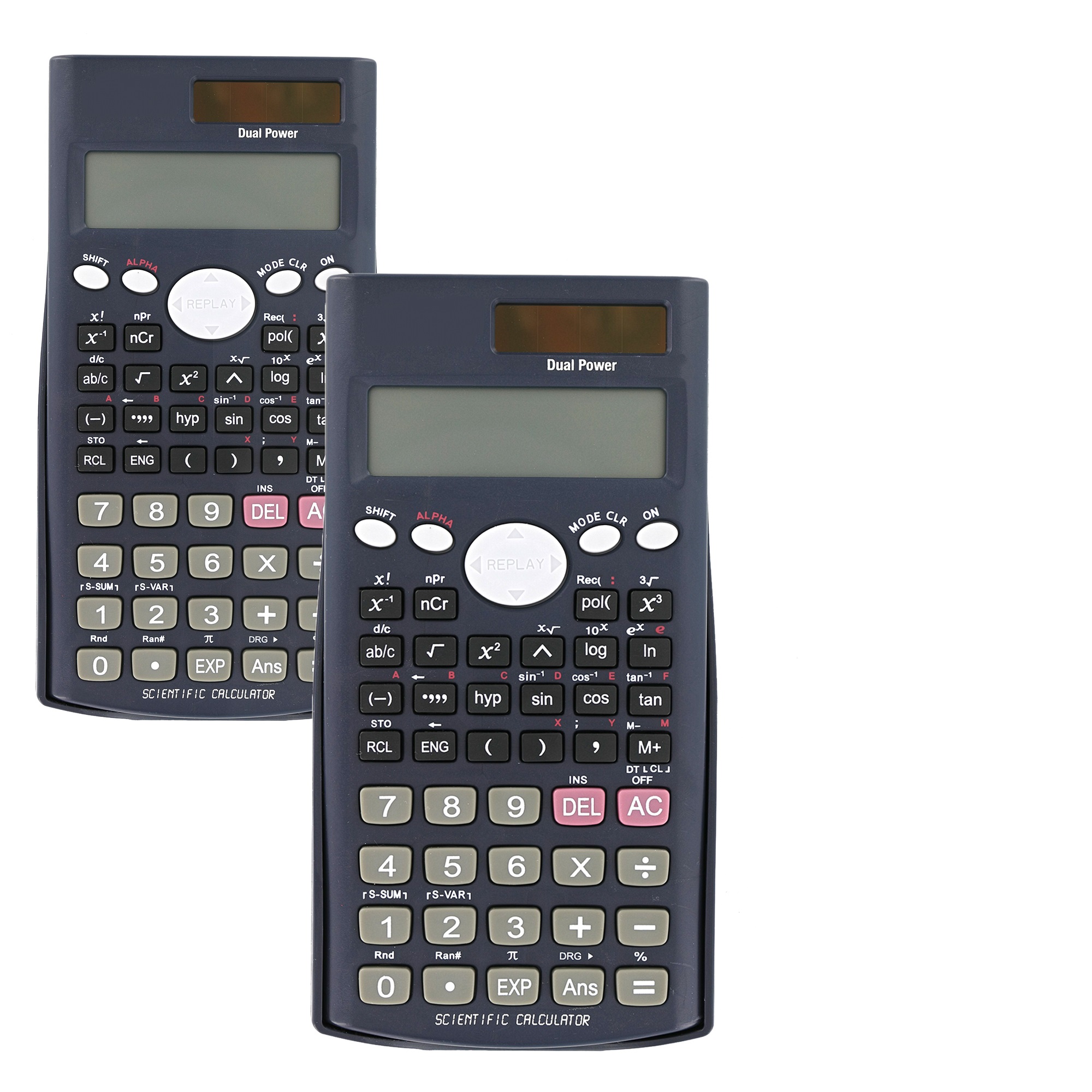 Emraw 240 Functions Scientific Calculator With Slide On Case Electronic