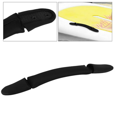Cergrey Durable Neoprene & PU Black Soft Surfboard Handle Surfing Board ...