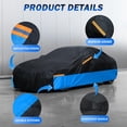 Car Cover Waterproof All Weather Outdoor Windproof Dustproof UV ...