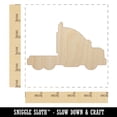 Big Rig Mac Semi Truck Wood Shape Unfinished Piece Cutout Craft DIY ...