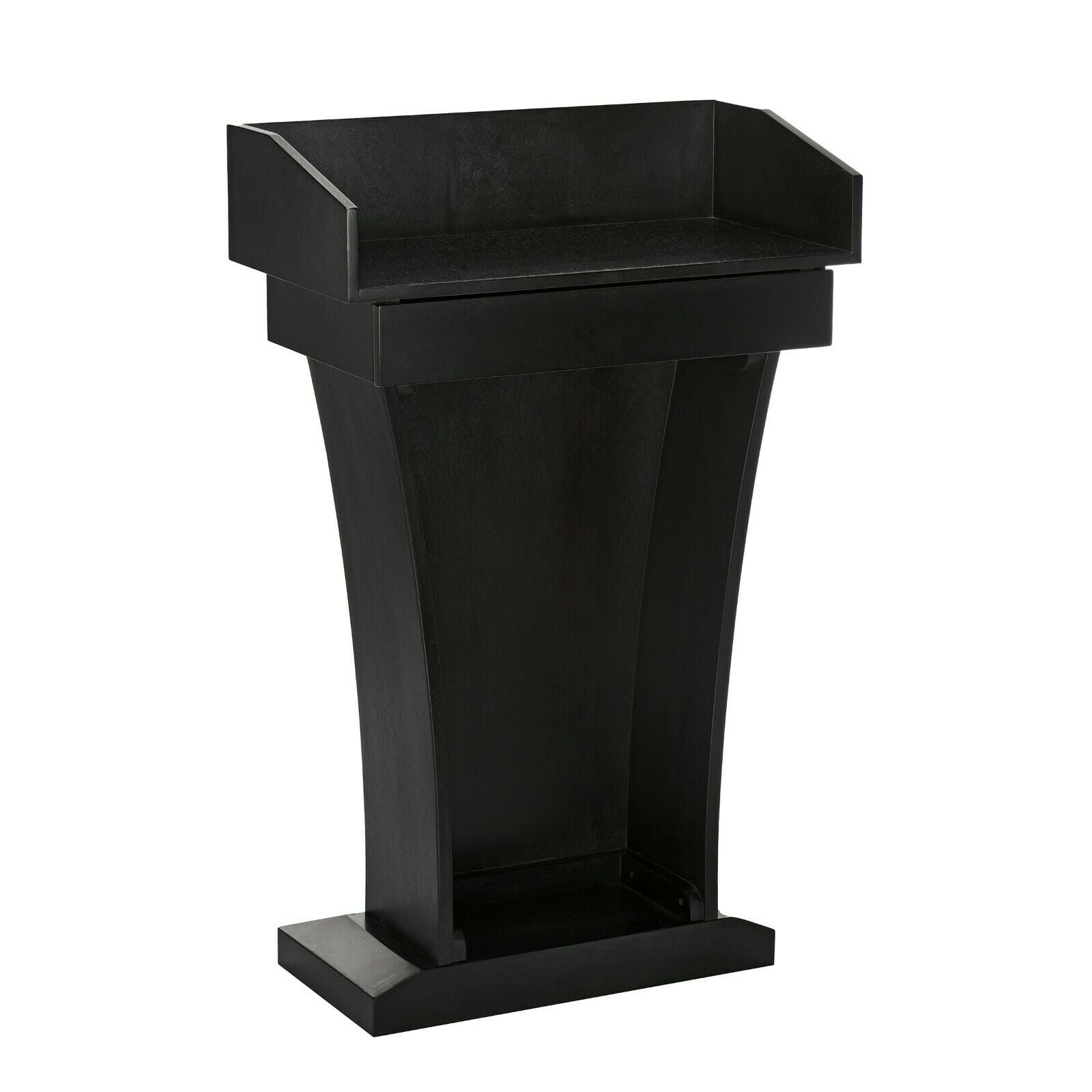 AdirOffice Black Wood Stand-Up Lectern Podium - Walmart.com - Walmart.com AdirOffice Black Wood Stand-Up Lectern Podium - Walmart.com - Walmart.com