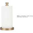 Countertop Paper Towel Holder - Weighted Heavy Duty Steel Stand with ...