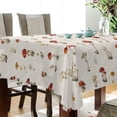 54x72in Square Printed Tablecloth Easy-Care Decorative Table Cloth for ...