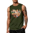 Bavarian German Oktoberfest Themed Tank Top, Men Beer Festival Print ...
