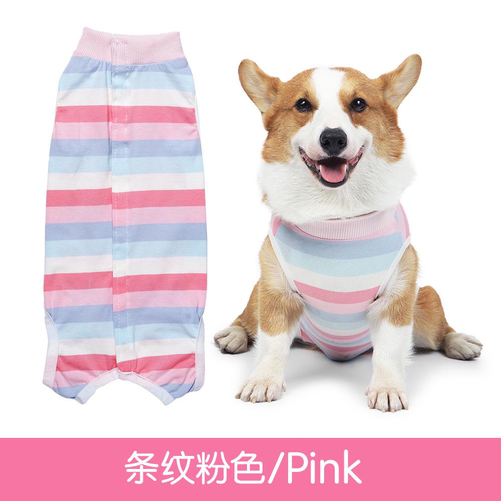 Dog rehabilitation suit bitch cat surgery Jumpsuit pet abdominal wound ...