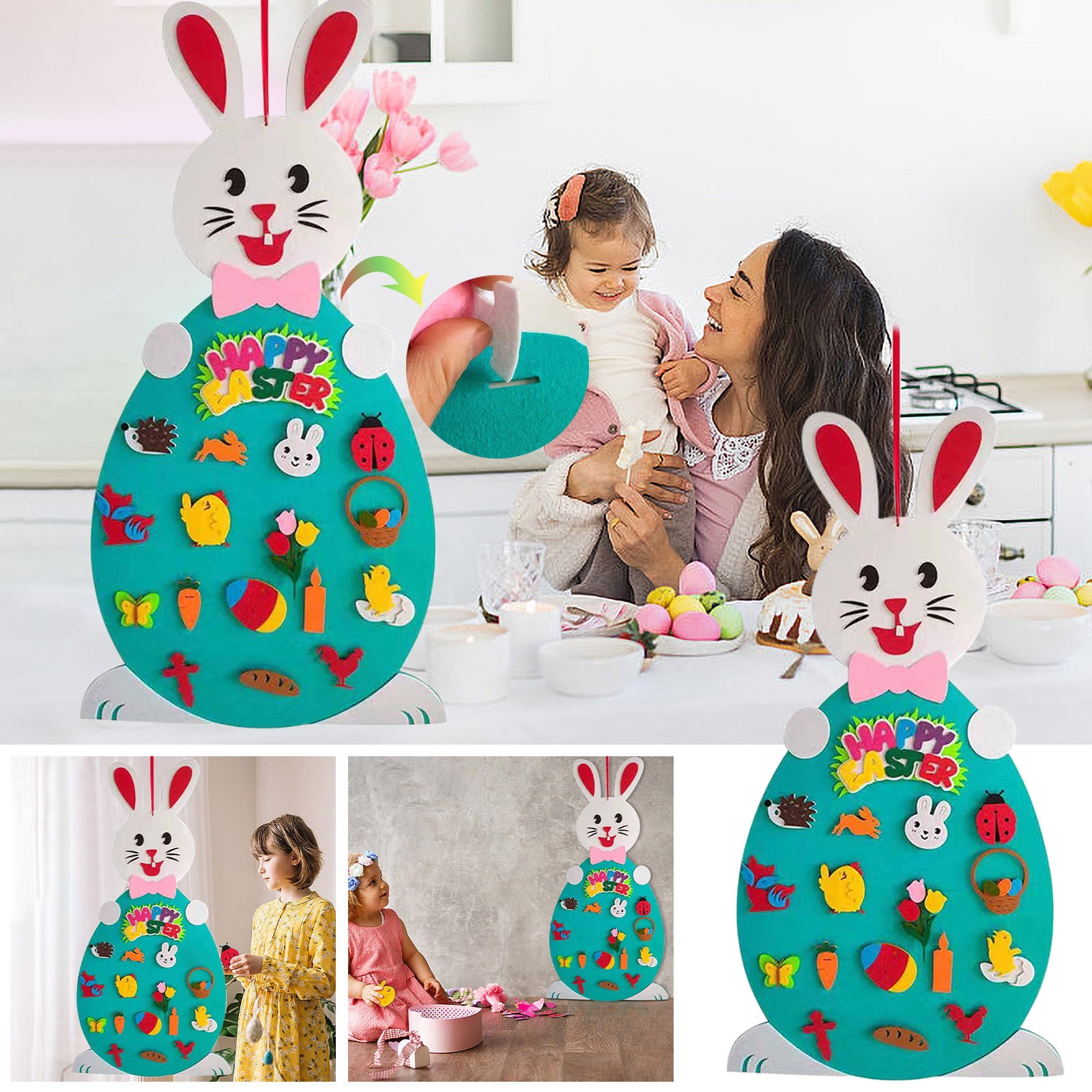 Click here for Vaidha Easter Diy Craft Kit For Kids Reusable Fabr... prices