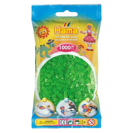 Hama Beads - 1000 in Bag - NEON GREEN | Walmart Canada
