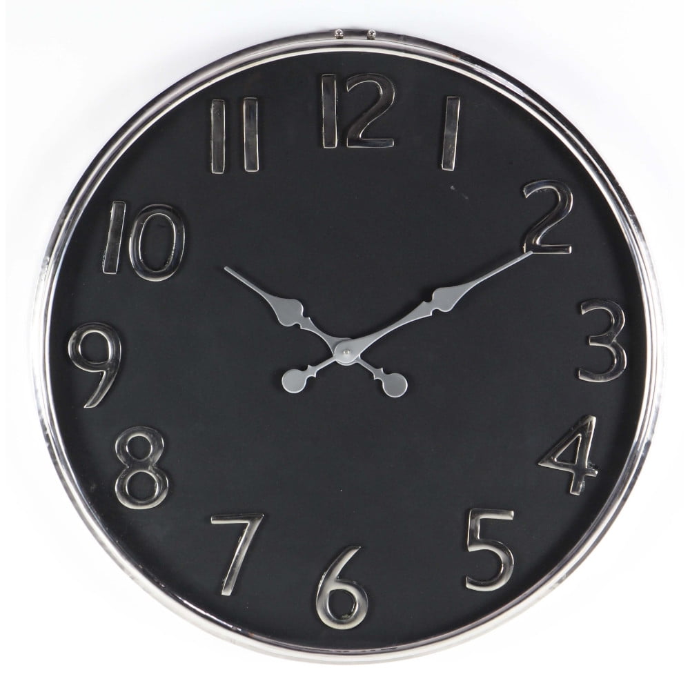 Classic Stainless Steel Wall Clock - Walmart.com