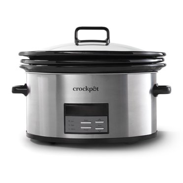 Crockpot™ 4-Qt. Digital Countdown Slow Cooker, Black - Walmart.com