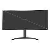 "LG Ultrawide Gaming Monitor 34"" 34BP65C-B, 3440 x 1440 Curved VA ...