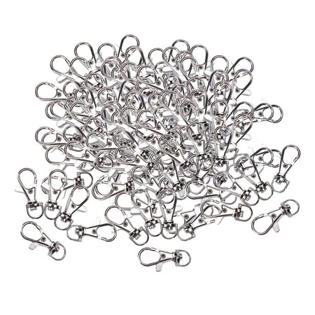 200 Key Chain Clasps Key Rings And D Rings Hooks For Keychain s 9mm ...