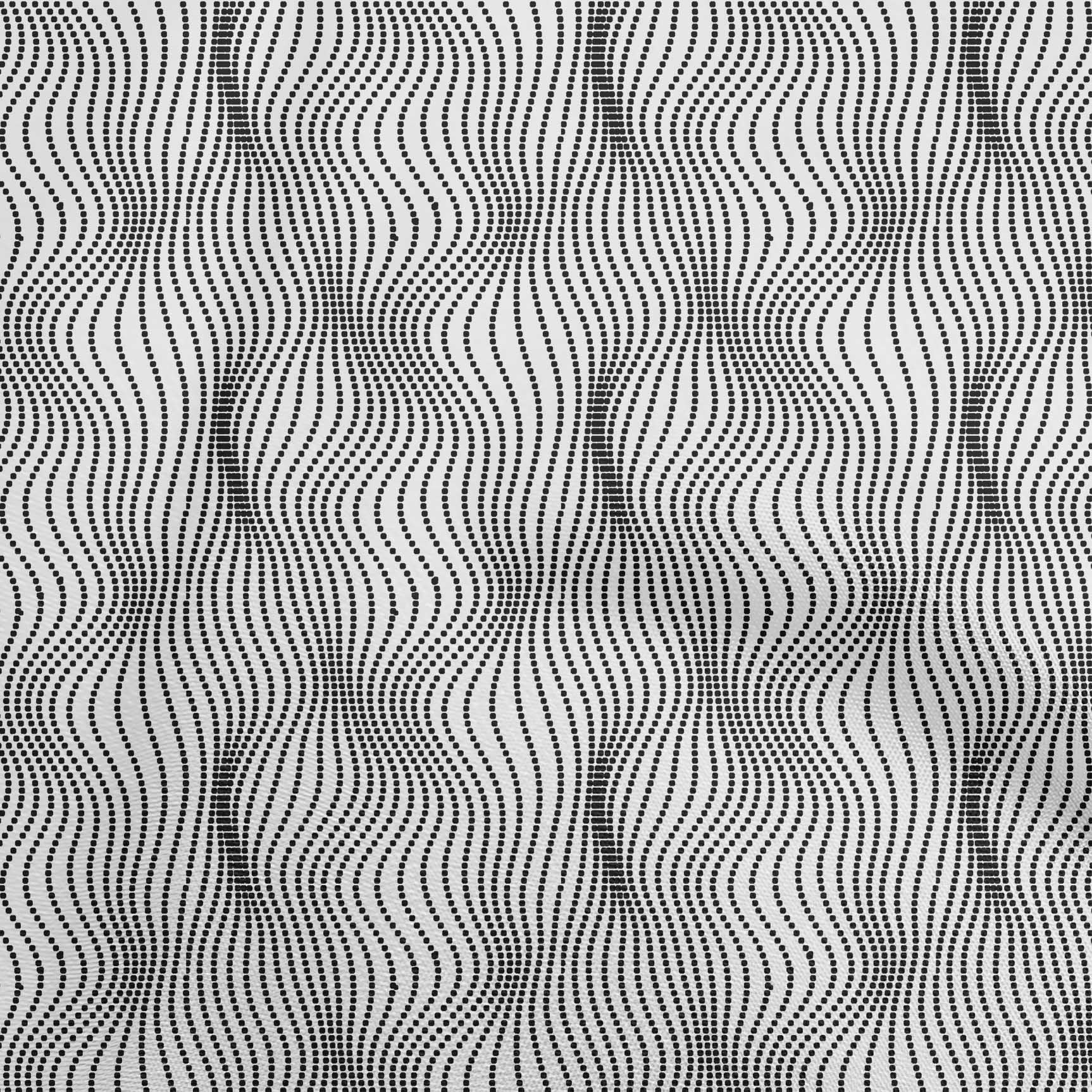 oneOone Cotton Jersey White Fabric Moire Diy Clothing Quilting Fabric ...