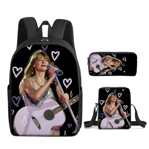 Taylor Swift Taylor Swift school bag three-piece set multi-size ...