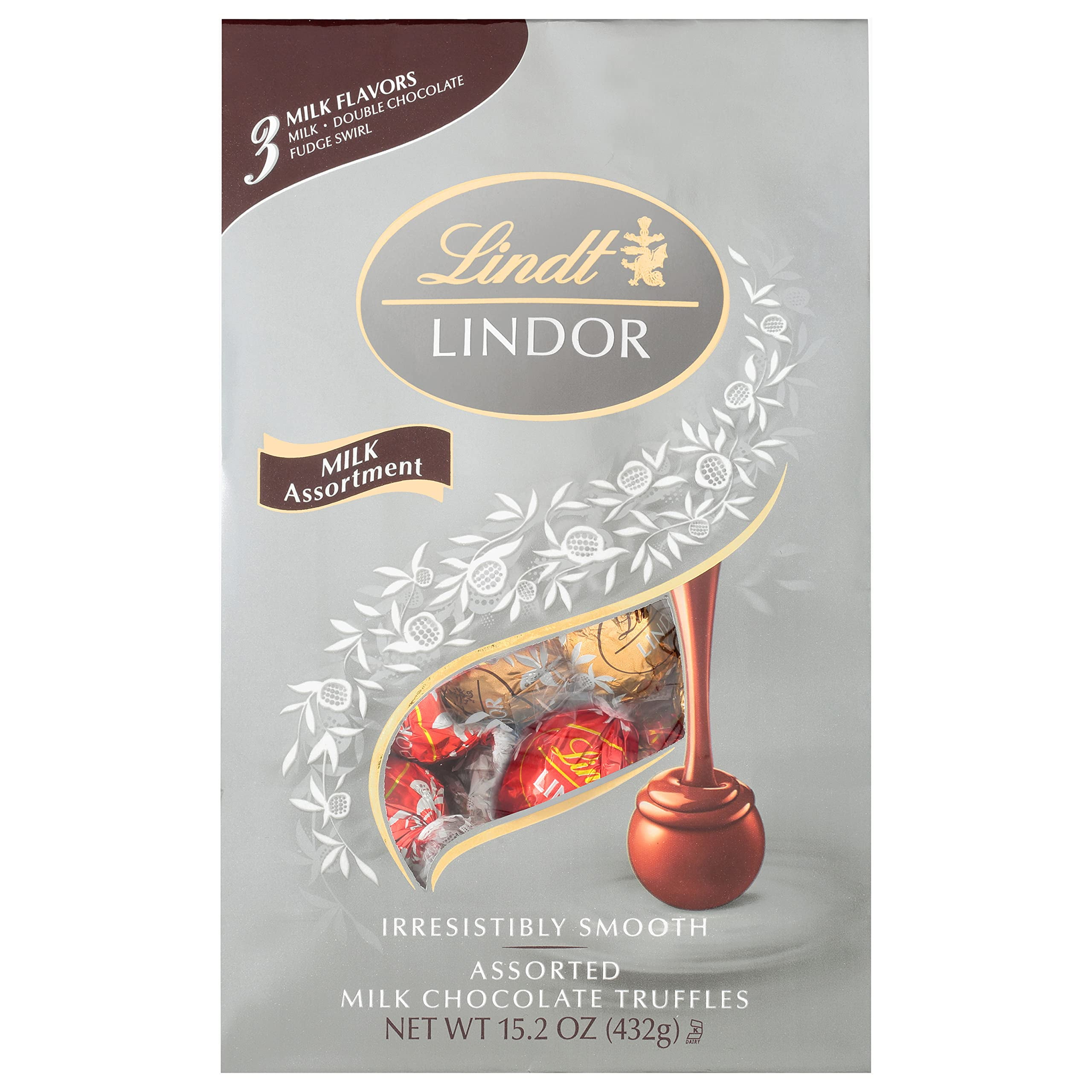 Lindt Lindor Chocolate Assortment Bag 15.2 oz - Walmart.com
