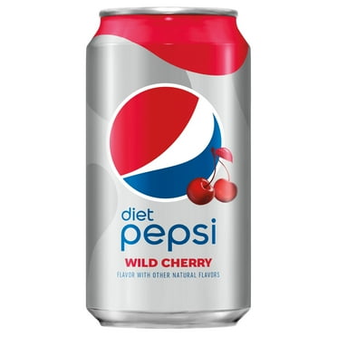 Pepsi Diet Wild Cherry Soda, 12 Ounce (12 Cans) - Walmart.com