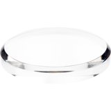Plymor Clear Acrylic Beveled Round Display Base, 7" W x 7" D x 1" H ...