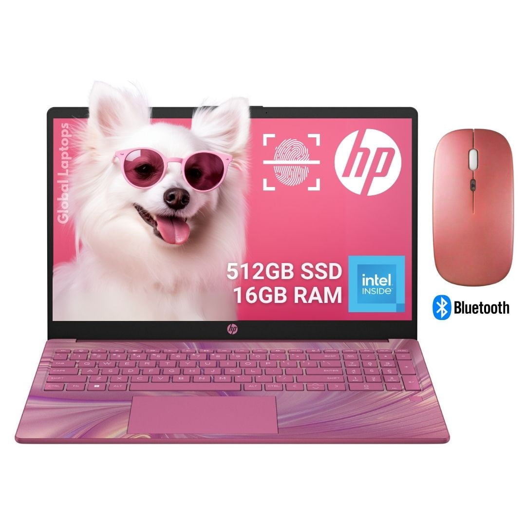 Laptop HP Pink Intel N200 16GB RAM 512GB SSD 15,6 Rosa + Regalo ...