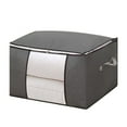 Bixock Clothing Storage Bins, Large Heavy Duty Storage With Reinforced ...
