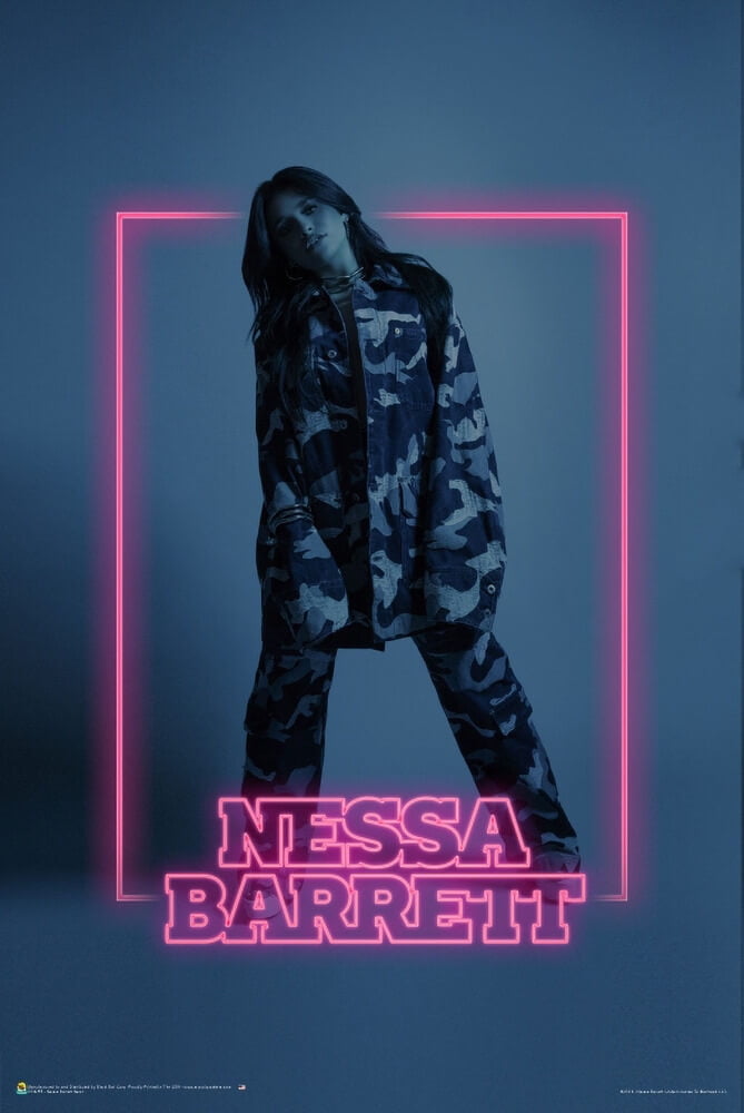 Nessa Barrett - Neon Poster 24" x 36" - Walmart.com