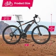 Murtisol 27.5inch Aluminum Electric Mountain Bike 21 Speed Shift ...