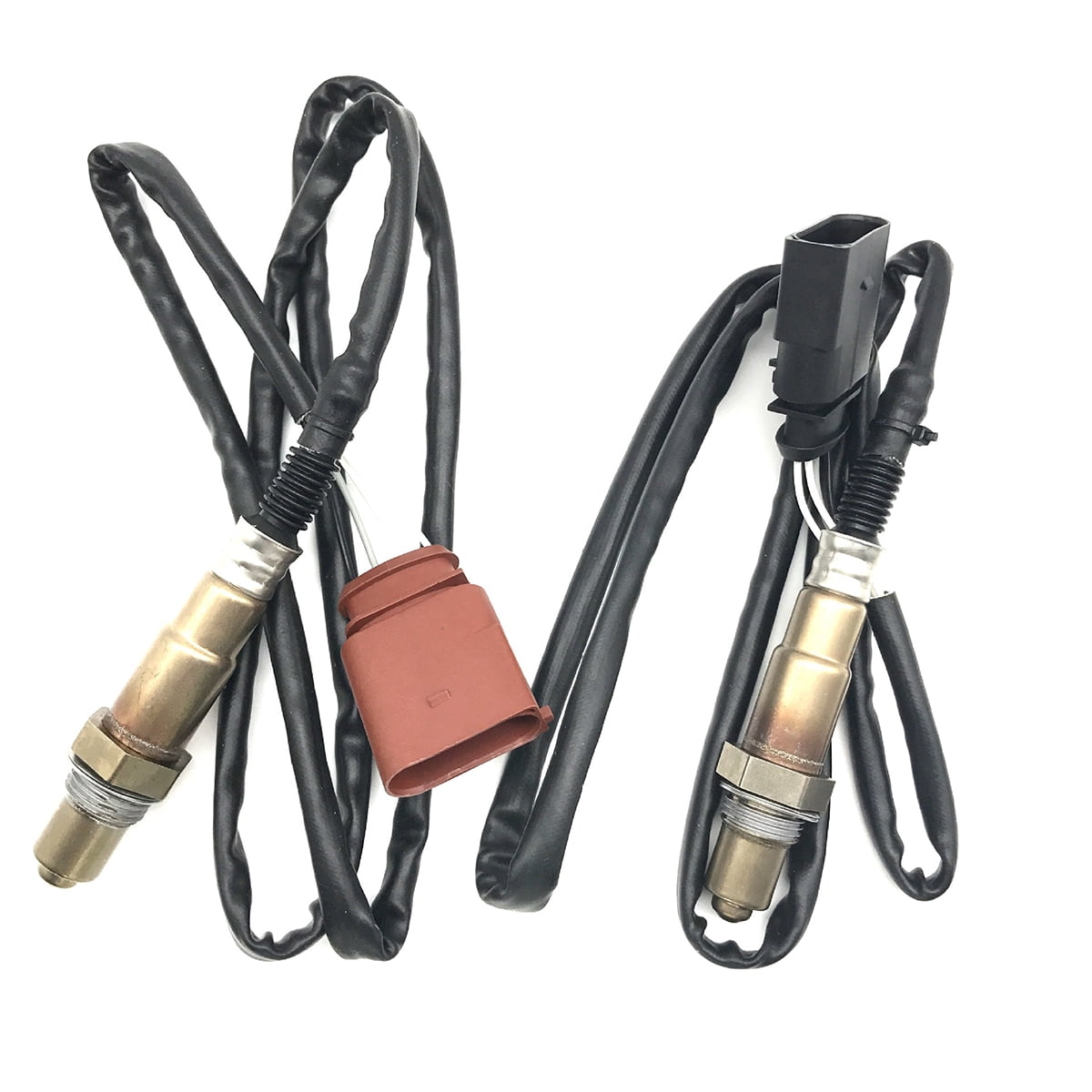 2 PC Set Cars Oxygen Sensor O2 Front & Rear for VW Beetle Golf Jetta TT ...