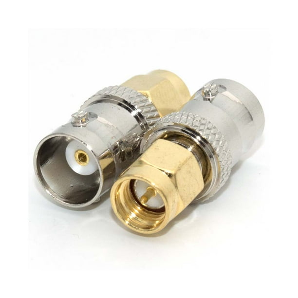 wolftale Connectors SMA To BNC Adapter Straight Long Distance ...