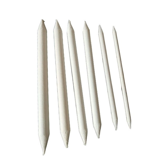 wolftale 6pcs Art Paper Tortillon Blending Stump for Art Sketch Pastel ...