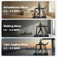 MERACH Treadmill for Seniors with Handrails, 2 in 1 Walking Treadmill ...