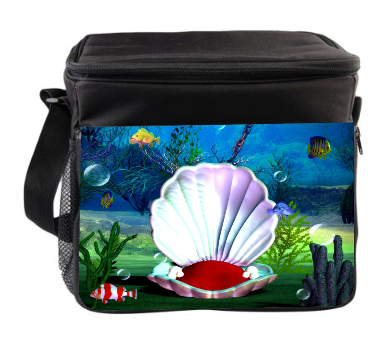 Under the Sea Oyster Cross Body Thermal Cooler Bag For Travel - Walmart.com