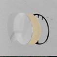 Clavies Modern Black Oval Mirror, 22x30 Inches HD Glass Wall Mirror ...