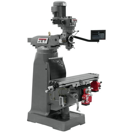 Jet Jvm-836-3 Mill With 3-Axis Newall Dp700 Dro - Walmart.com