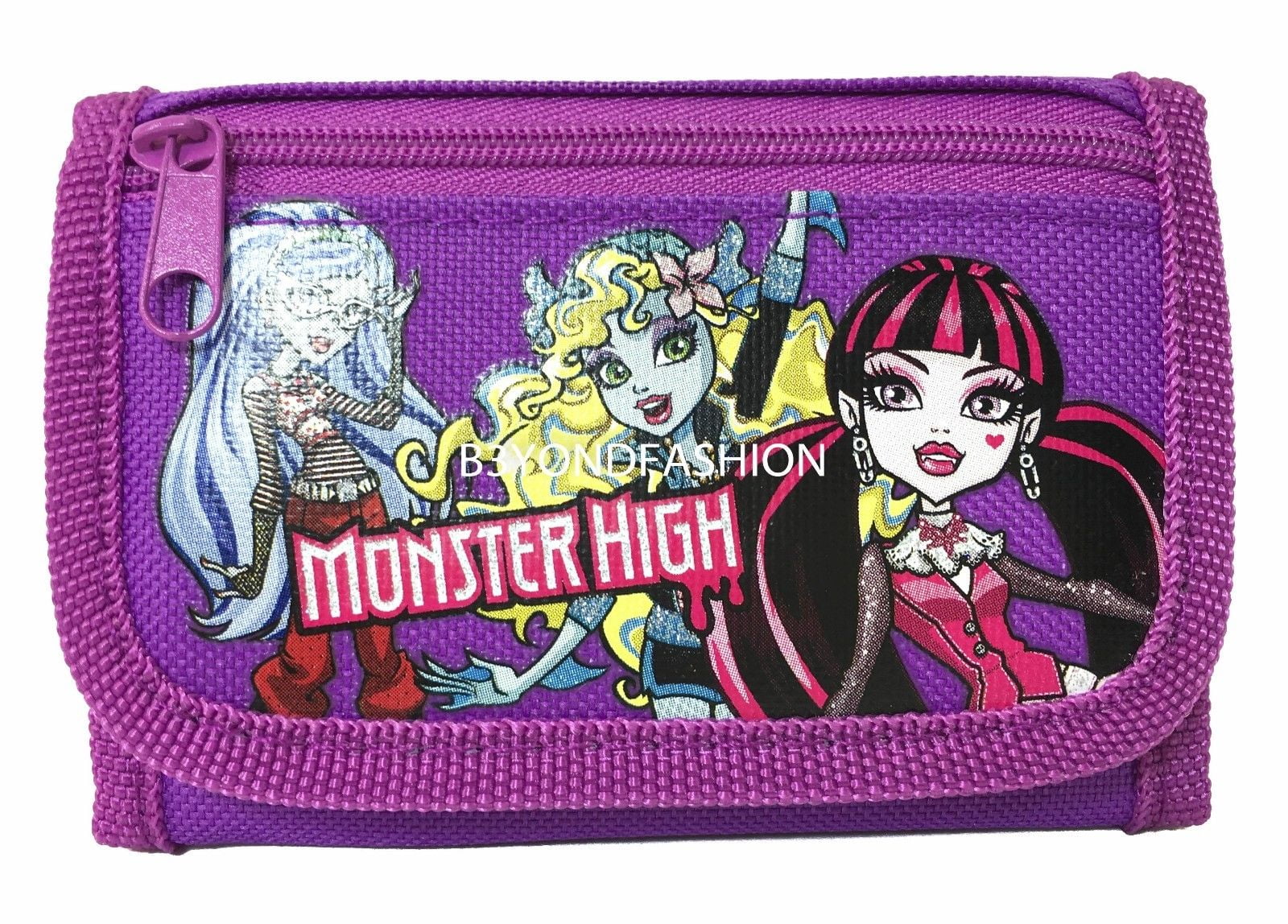 Monster High Tri-fold Canvas Wallet - Walmart.com
