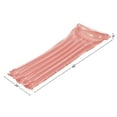 Bluescape Pink Transparent Inflatable Water Float Pool Mat, Comfortable ...